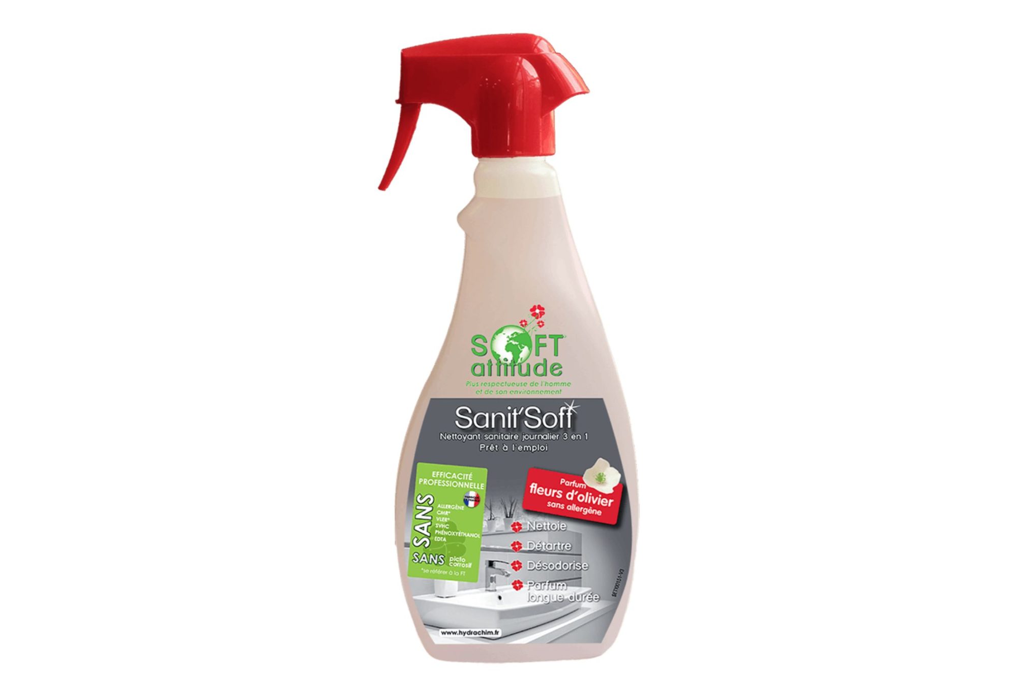Sani’Soft nettoyant sanitaires 750ml – Hygiapro